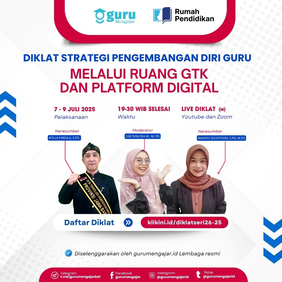 Administrasi - Diklat Strategi Pengembangan Diri Guru melalui Ruang GTK dan Platform Digital ...
