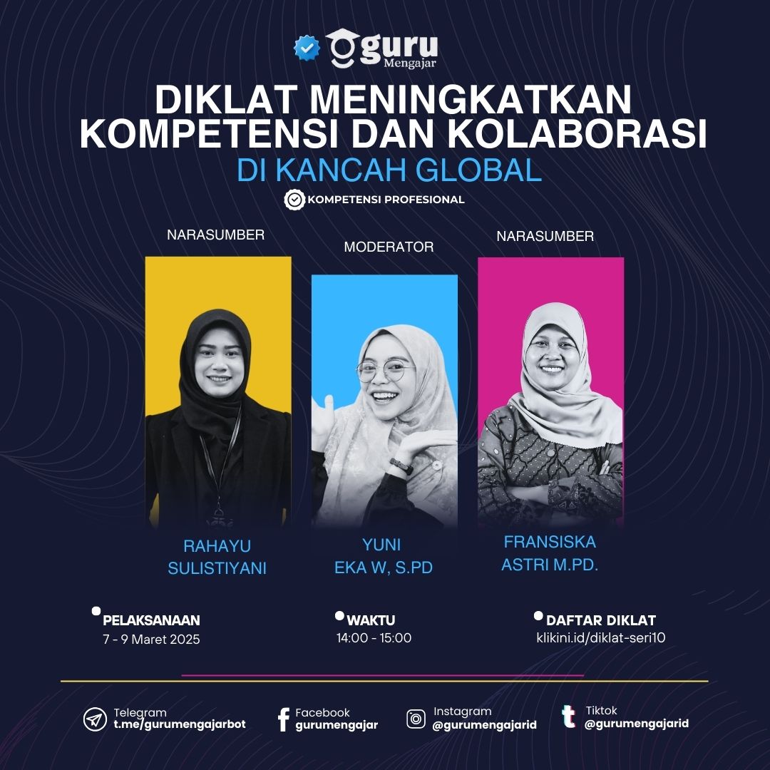 Live - Diklat Meningkatkan Kompetensi dan Kolaborasi di Kancah Global ...