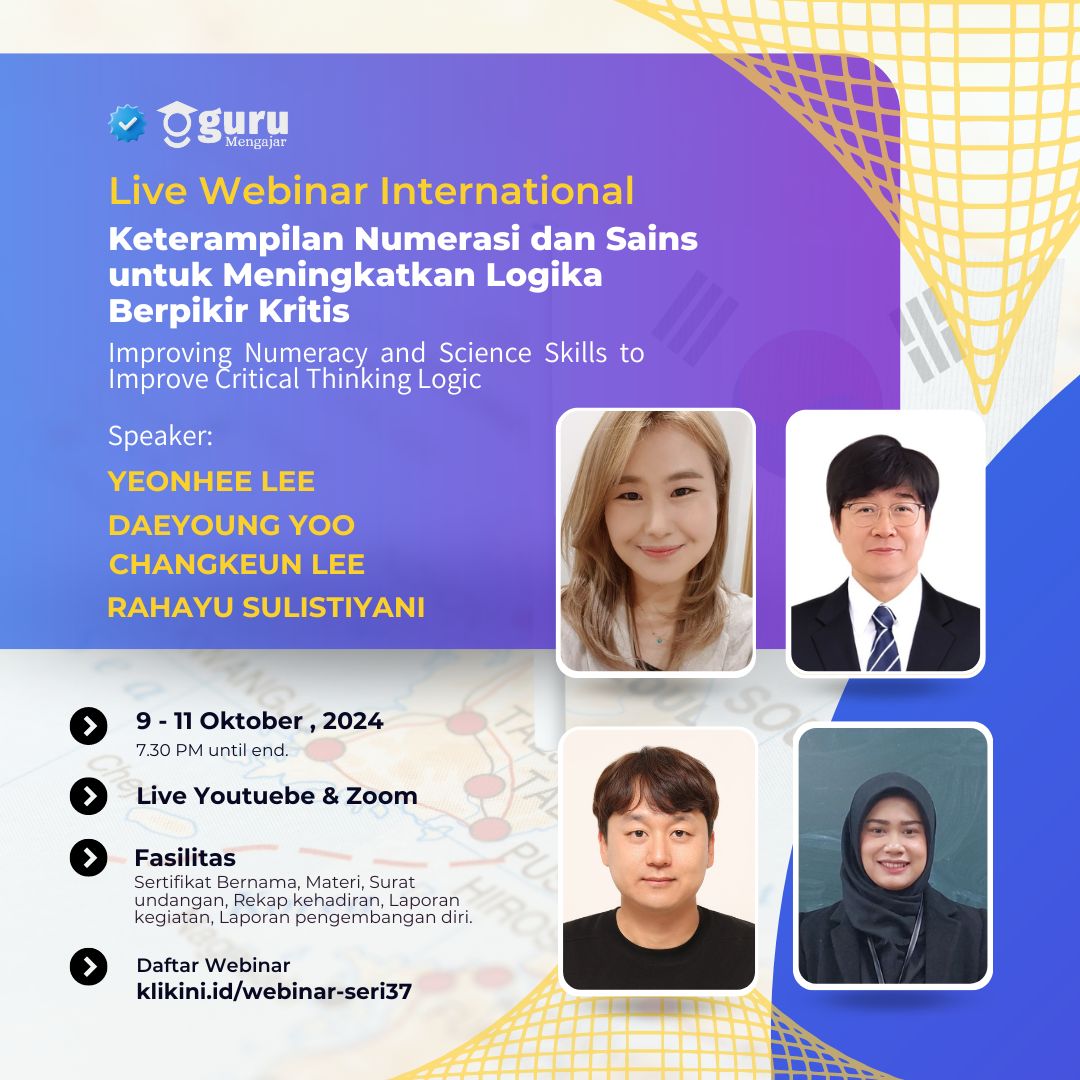 Materi Webinar International - Keterampilan Numerasi dan Sains untuk Meningkatkan Logika ...