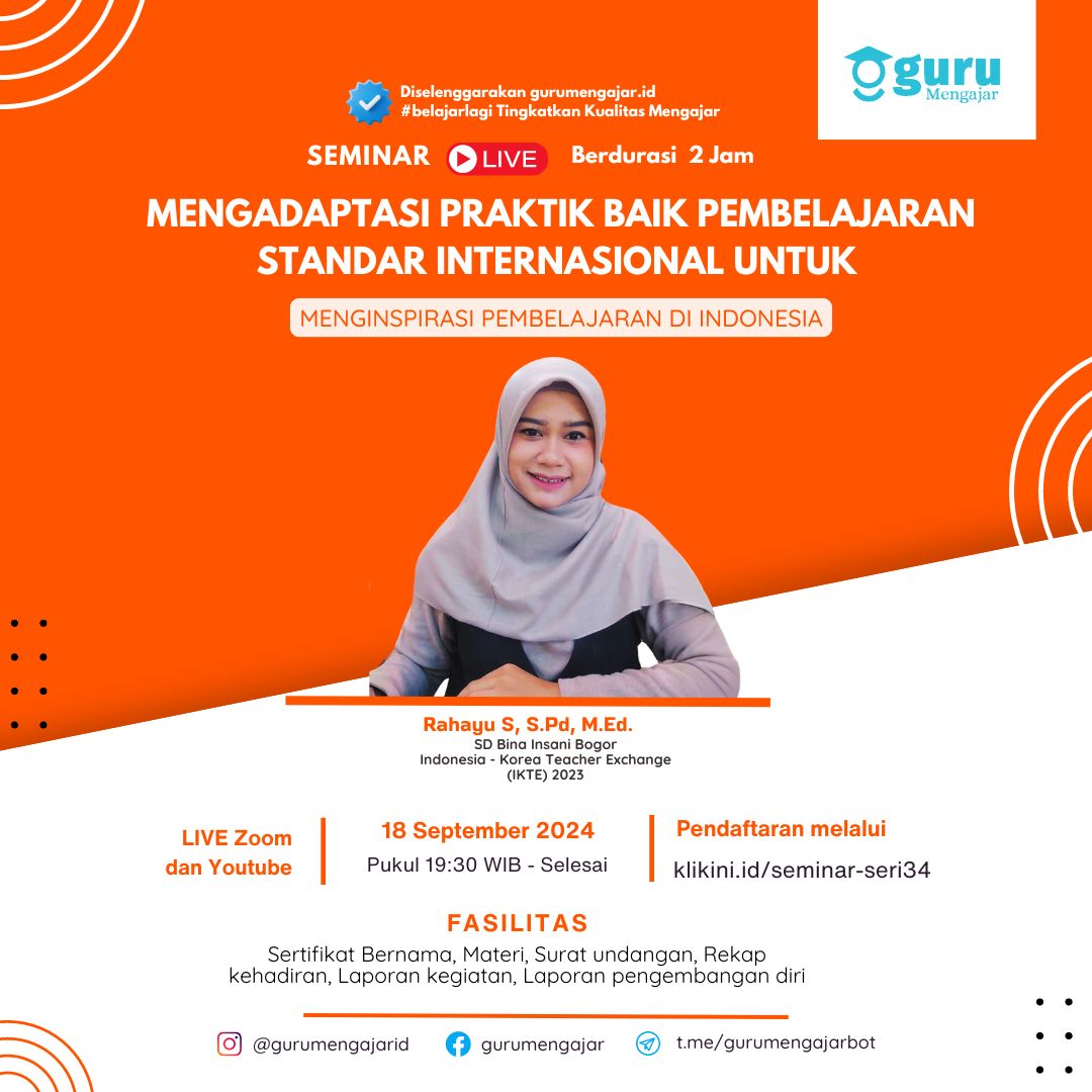 Admin - Seri 34 - Seminar Mengadaptasi Praktik Baik Pembelajaran ...