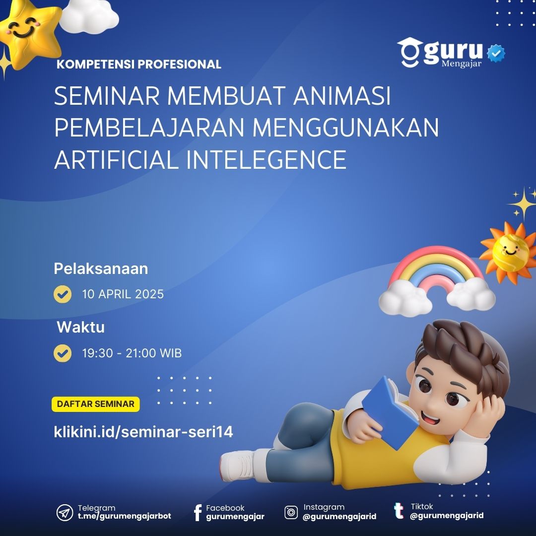 Seminar Membuat Animasi Pembelajaran menggunakan Artificial Intelegence ...