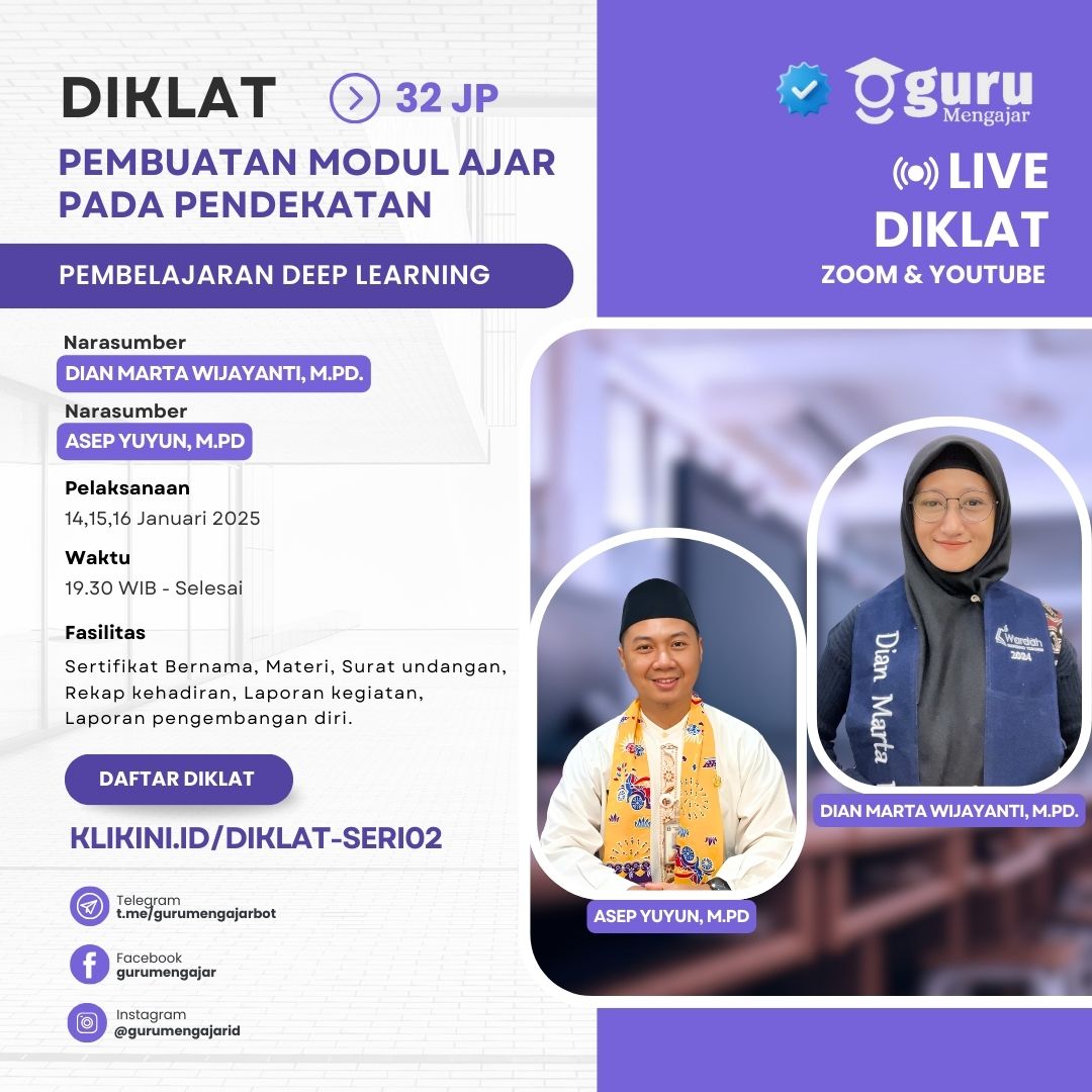 Seri 2 - Diklat Pembuatan Modul Ajar pada Pendekatan Pembelajaran Deep ...