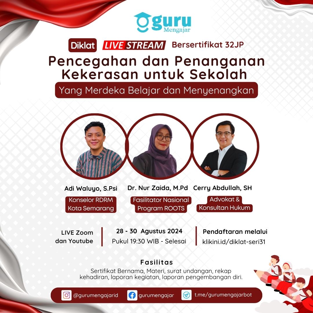 Materi DIklat Seri 31 - Pencegahan dan Penanganan Kekerasan untuk ...