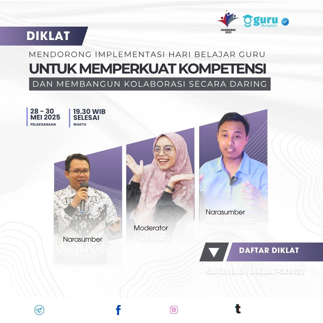 Sertifikat Terbit- Seri 21 - Diklat Mendorong Implementasi Hari Belajar ...